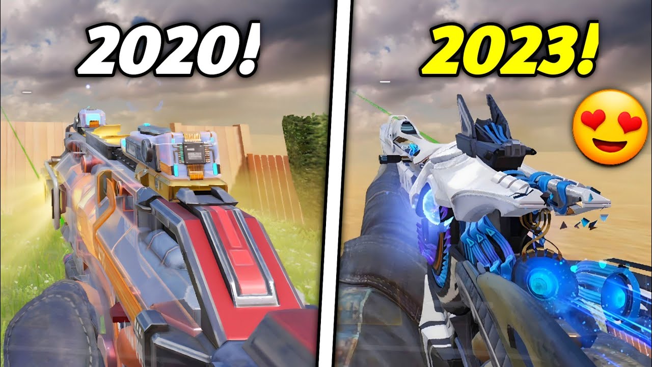 COD MOBILE MYTHIC SKINS EVOLUTION (2020 - 2023) 15 Skins! - YouTube