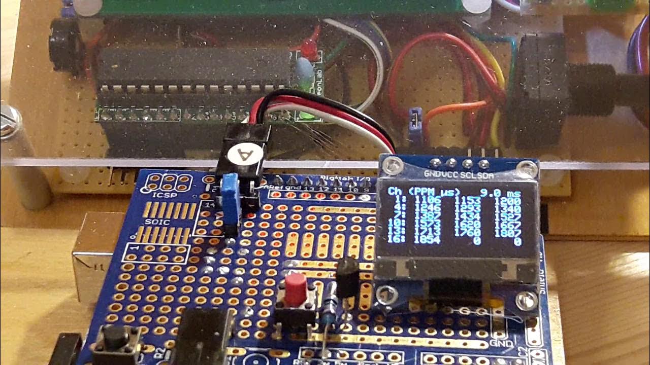 SBUS decoder, my realization. - YouTube