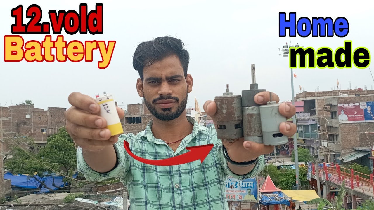 How To Make A Mini 12 Volt Battery Using Lithium Ion Battery | Mini DC ...