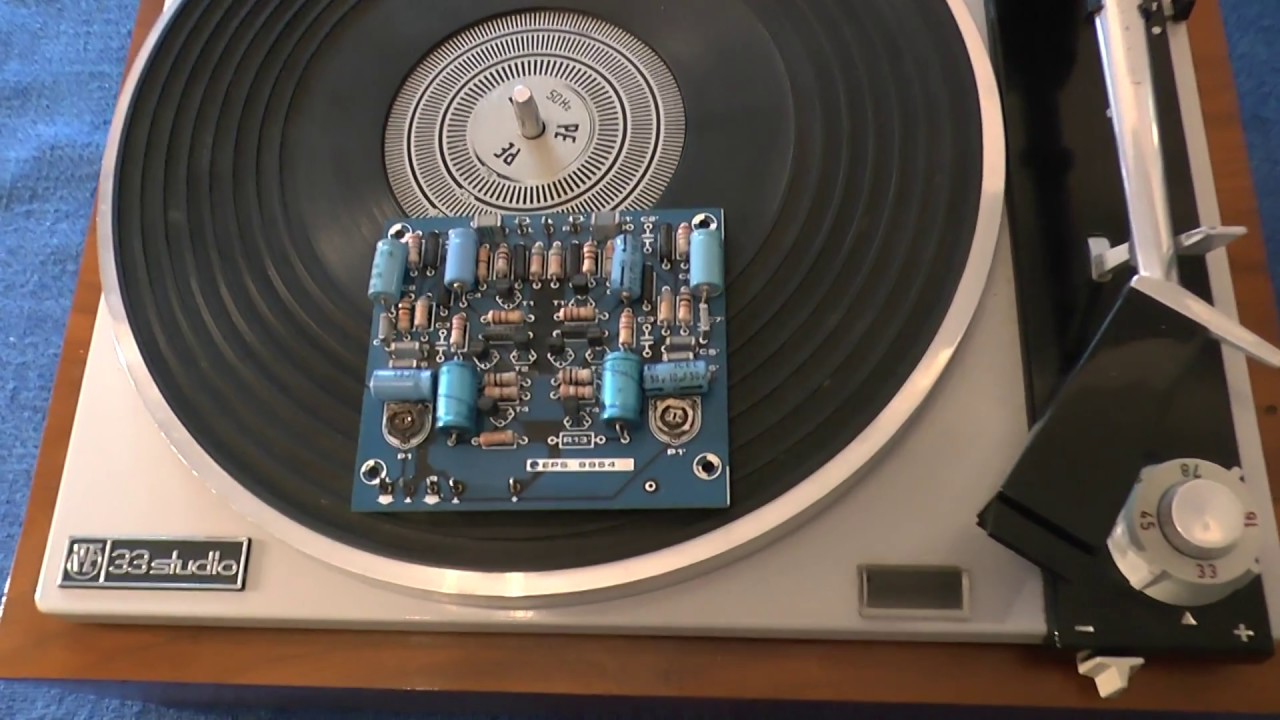 Famous 1978 German Elektor EPS 9954 Pre Consonant DIY phono pre ...