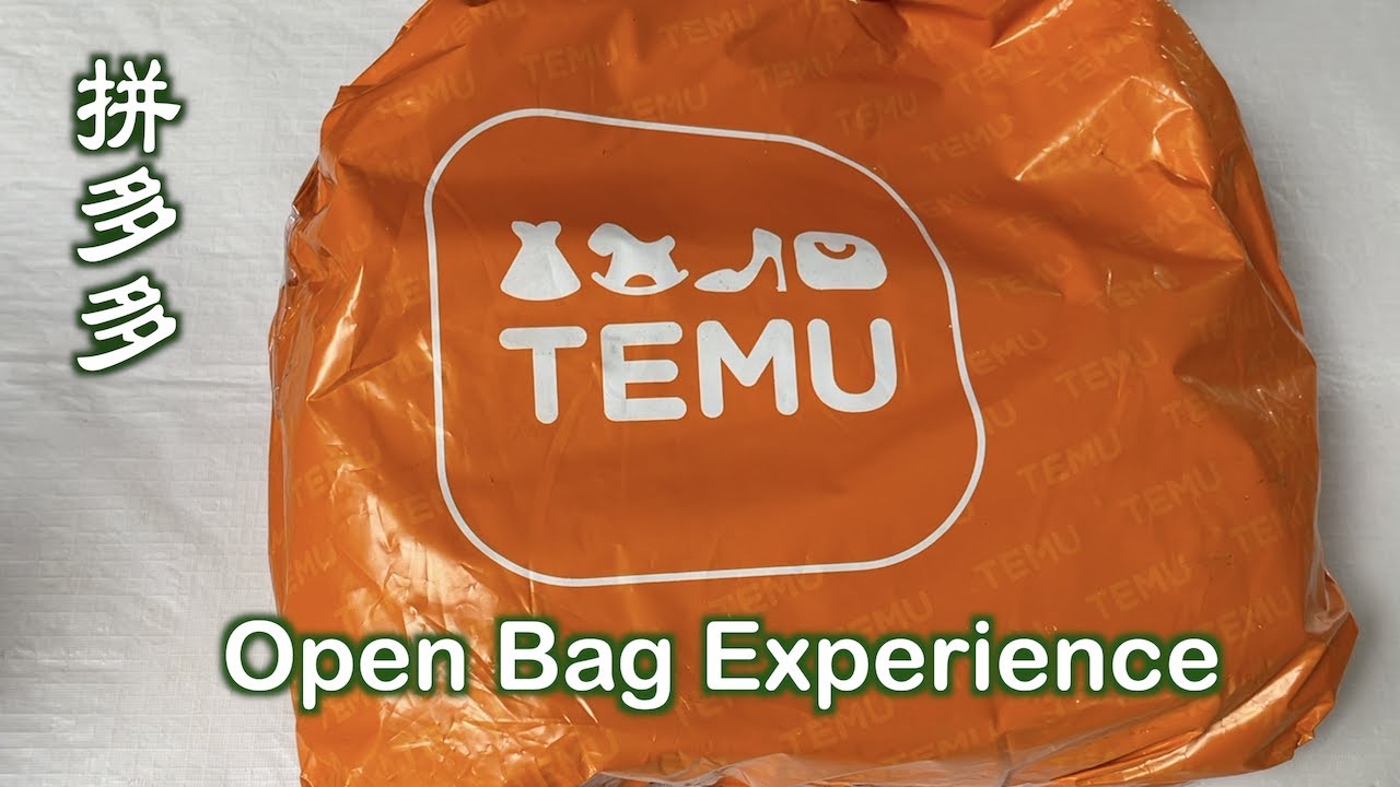 Temu, Open Bag Experience 拼多多订的货来了，看看都有啥 - YouTube
