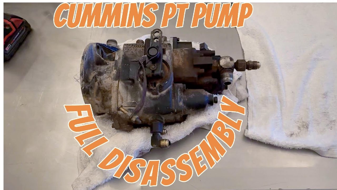 Cummins PT pump rebuild - YouTube