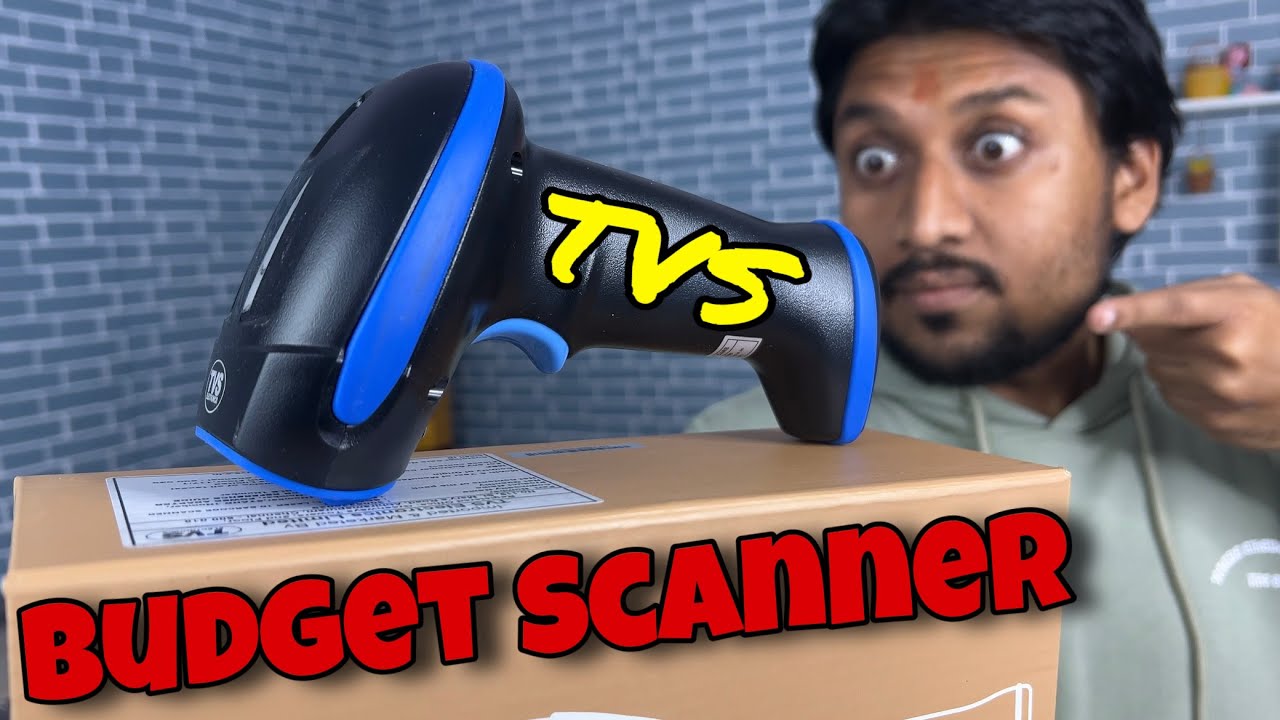 TVS SCANNER BS-L150SWL WIRELESS 1D BARCODE SCANNER ⚡⚡⚡ - YouTube