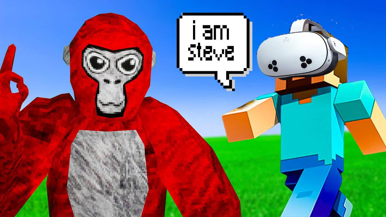 Gorilla Tag MINECRAFT just got RELEASED! - YouTube