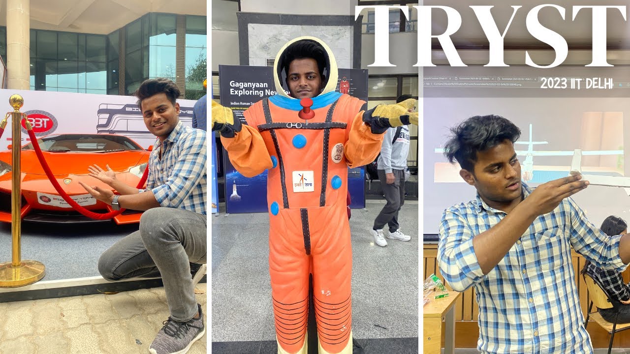 IIT DELHI'S Tech Fest | TRYST'23 | Vlog - YouTube