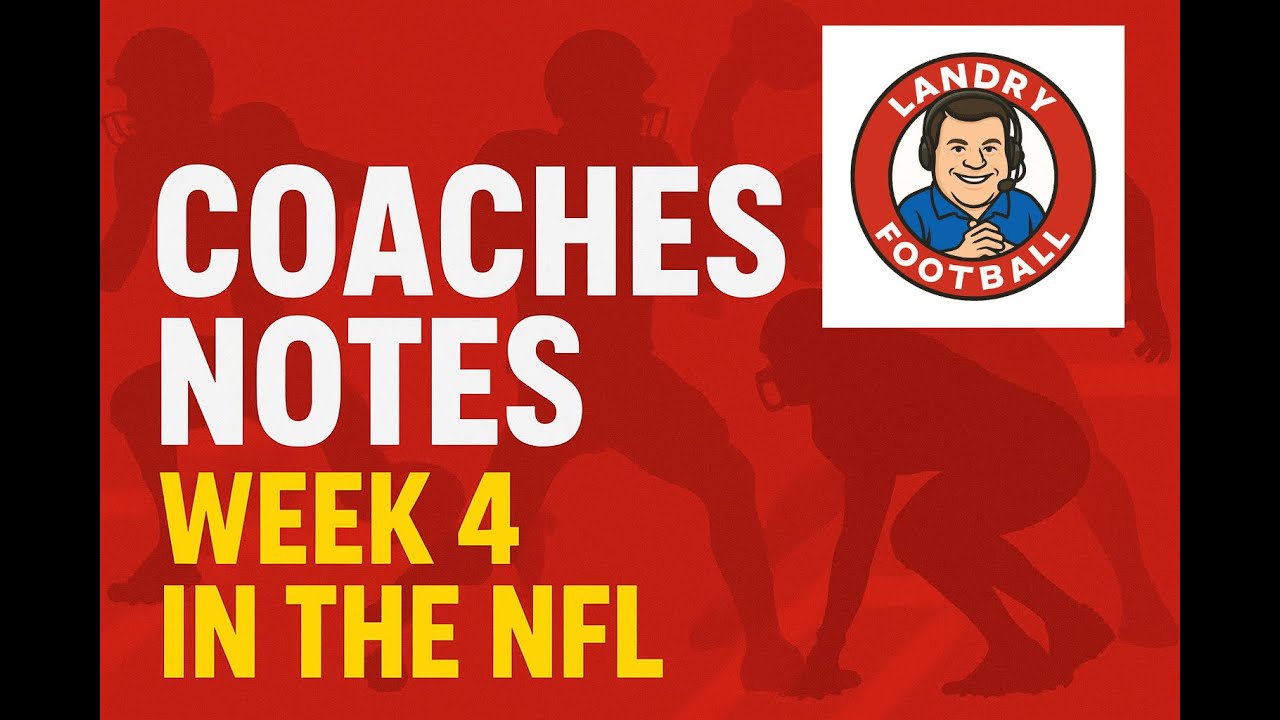 Coaches Notes: Week 4 NFL Recap #nfl - YouTube