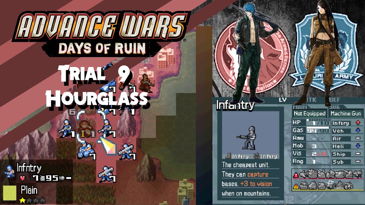 Hourglass | Trial 9 | Advance Wars: Days of Ruin - YouTube