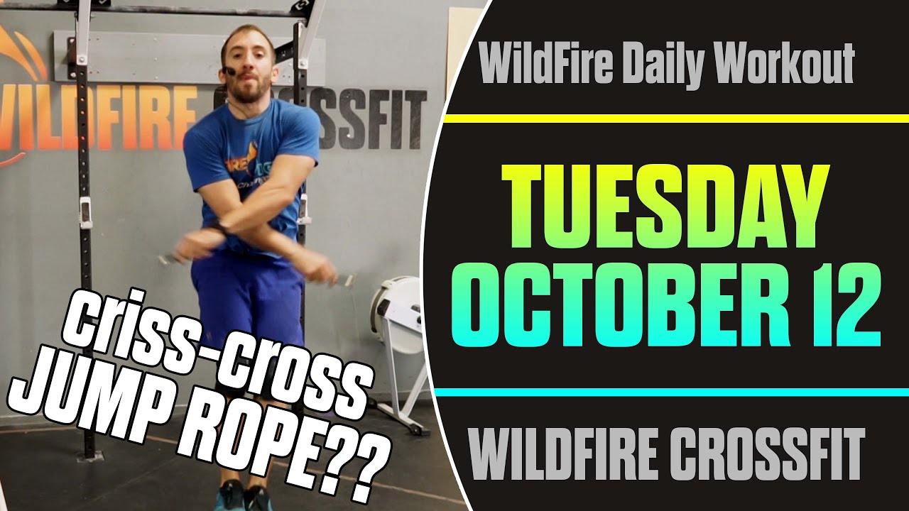 Criss Cross Jump Rope?? | WildFire CrossFit Workout for Tuesday ...