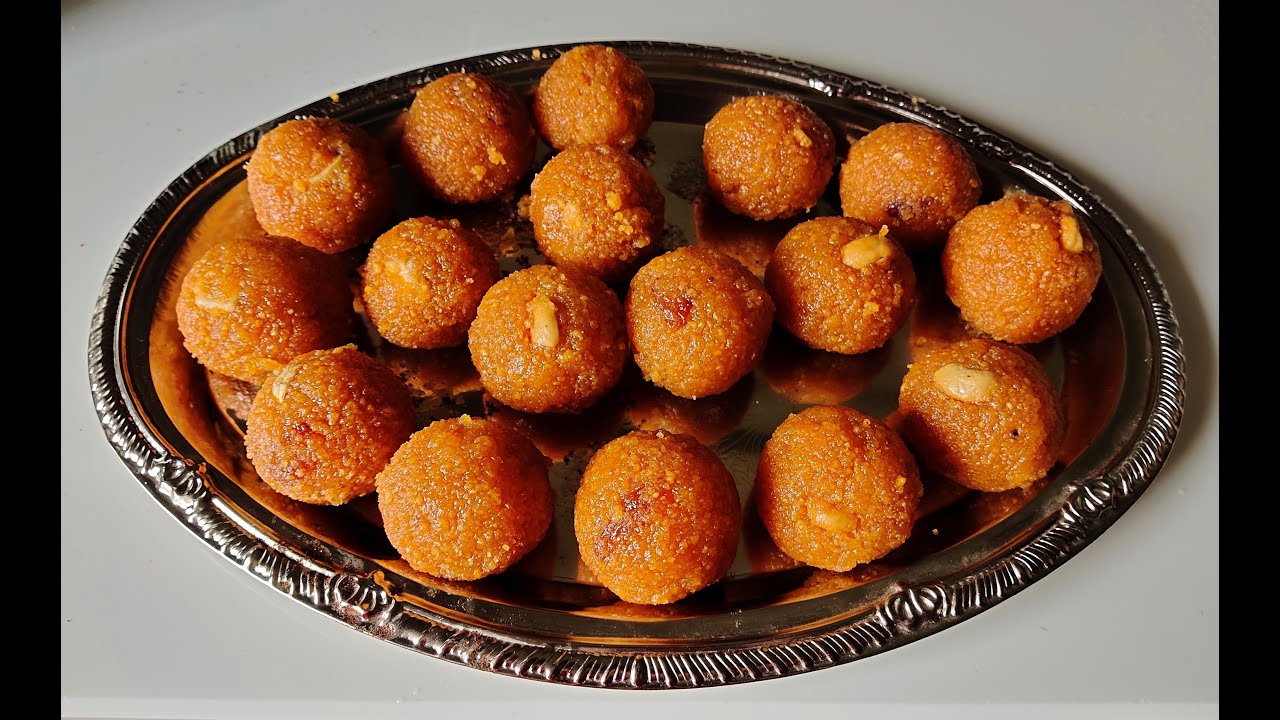 Without Boondi Mothichur Laddu | Very Easy Method Motichoor Laddu ...