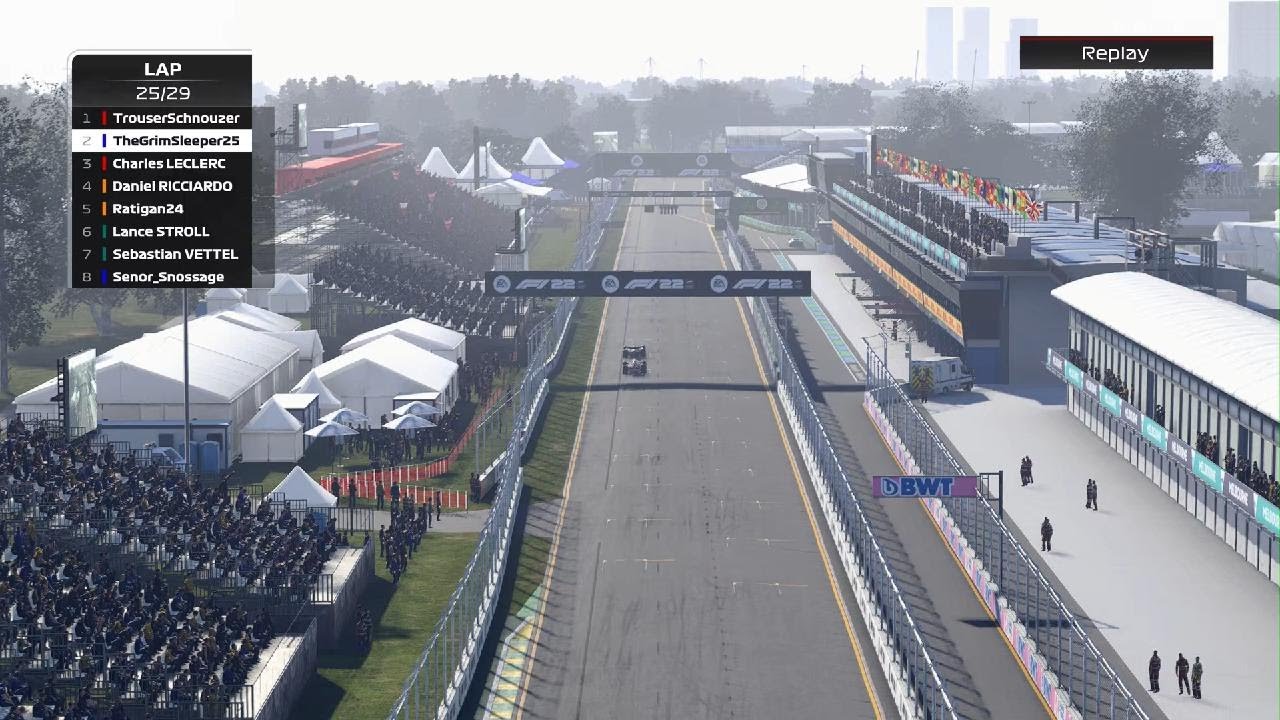 F1 22 Australia t1 round the outside - YouTube