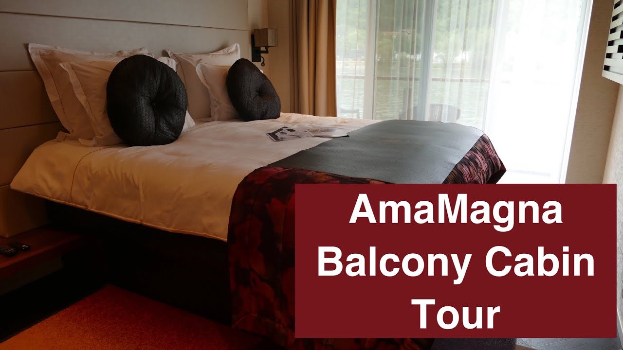 AmaMagna Balcony Cabin Tour - YouTube