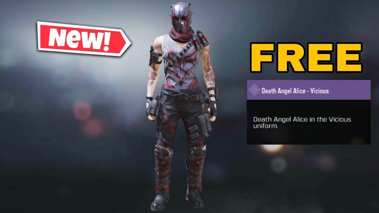 *NEW* SKIN DEATH ANGEL ALICE - VICIOUS INSANE GAMEPLAY BATTLE ROYALE 7 ...