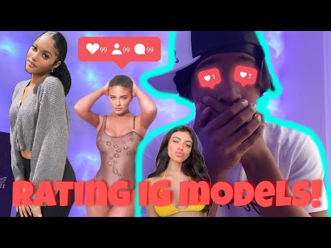 BRO...SHE'S BAD!😍 | RATING INSTAGRAM MODELS! (ft. JADA WAYDA, INDIA ROYALE, AND MORE!)