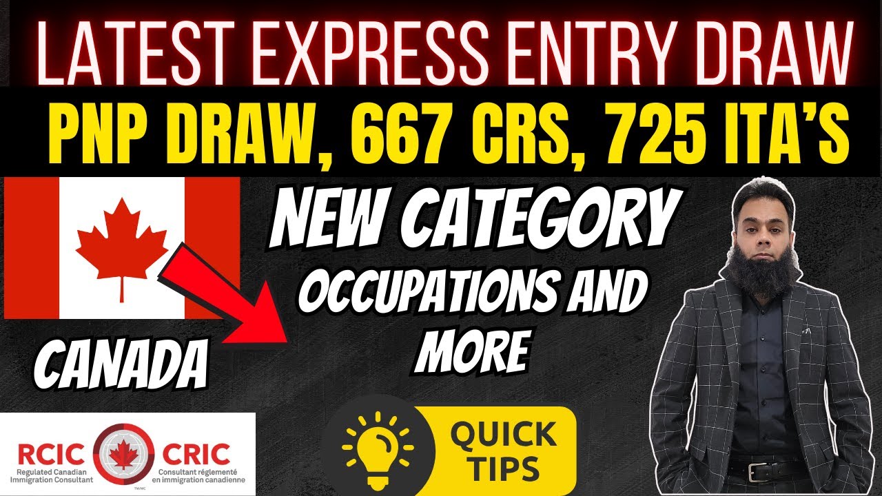 Latest Express Entry Draw | PNP Draw | Canada Immigration Updates - YouTube
