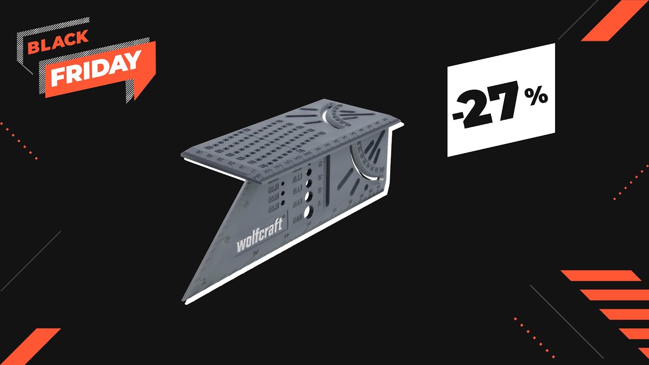 Black Friday - 27% reducere la echerul 3D Wolfcraft - YouTube