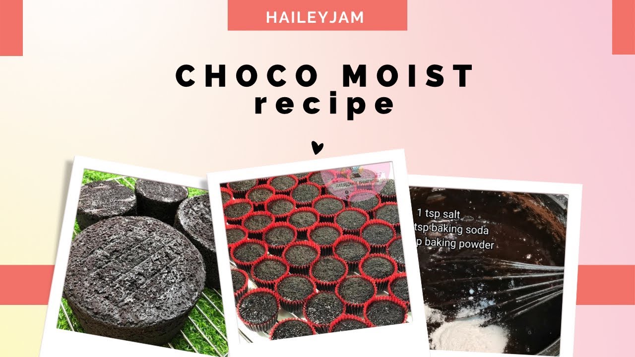 Choco moist recipe step by step | tagalog - YouTube