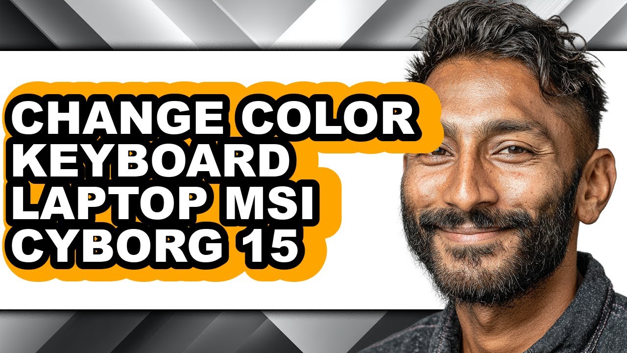 How to Change Color Keyboard Laptop Msi Cyborg 15 - Step by Step - YouTube