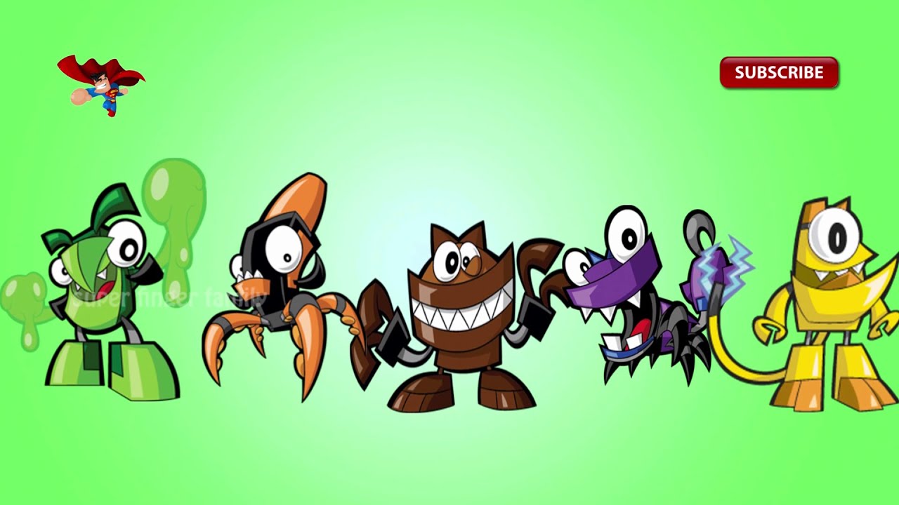 Mixels Finger Family Super Finger Family Nursery Rhymes Kid Songs - YouTube
