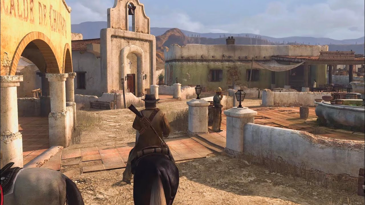 Red Dead Redemption Exploring Mexico Freeroam Gameplay PS5 4K 2023 ...