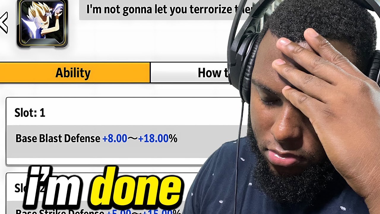 The developers HATE Evo Vegeta (final rant) - YouTube