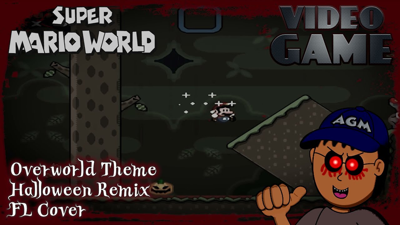 Super Mario World: Overworld Theme Halloween Remix (FL Studio Cover ...