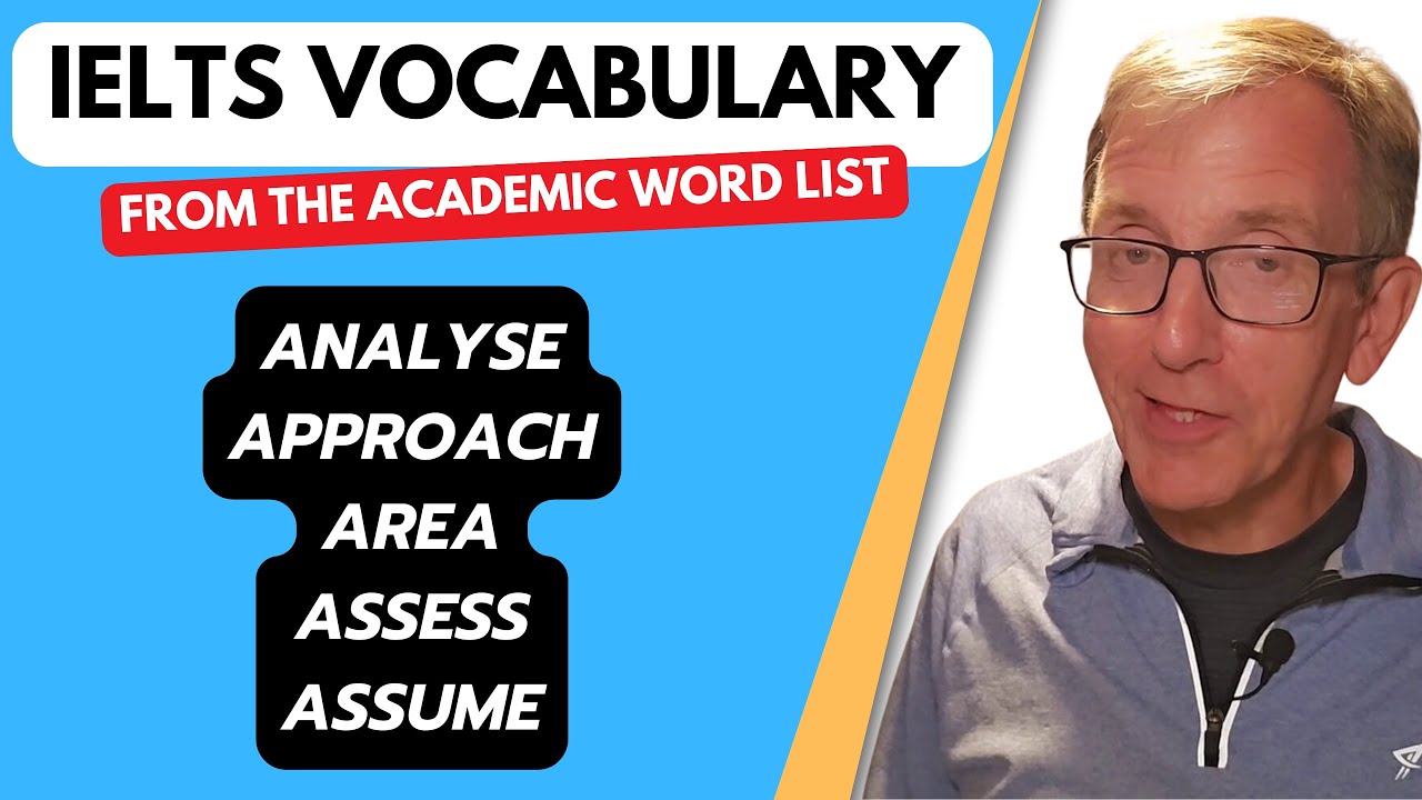 IELTS Vocabulary from the Academic Word List (Words 1 to 5) - YouTube