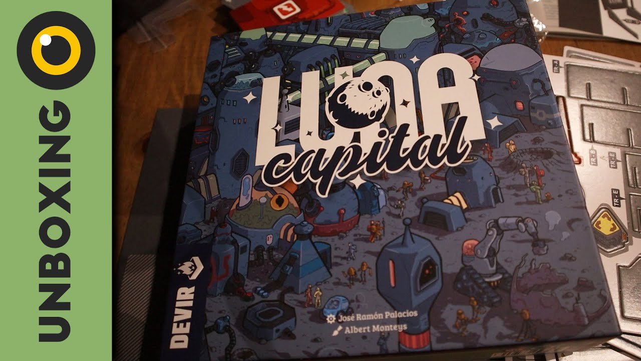LUNA CAPITAL (Unboxing) | BOARD GAME | ZOMBI TV - YouTube