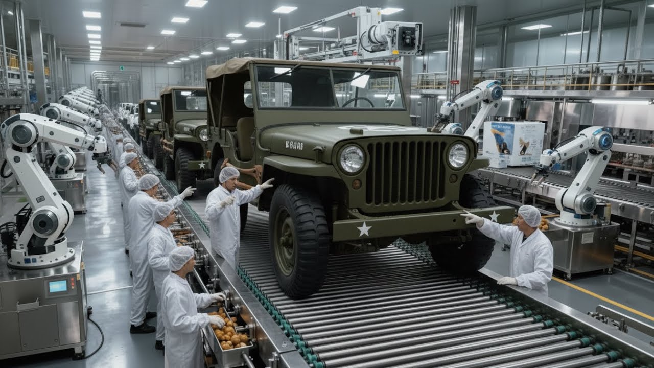 Inside the WW2 Jeep Assembly Plant — How the Iconic Vehicle Was Built ...