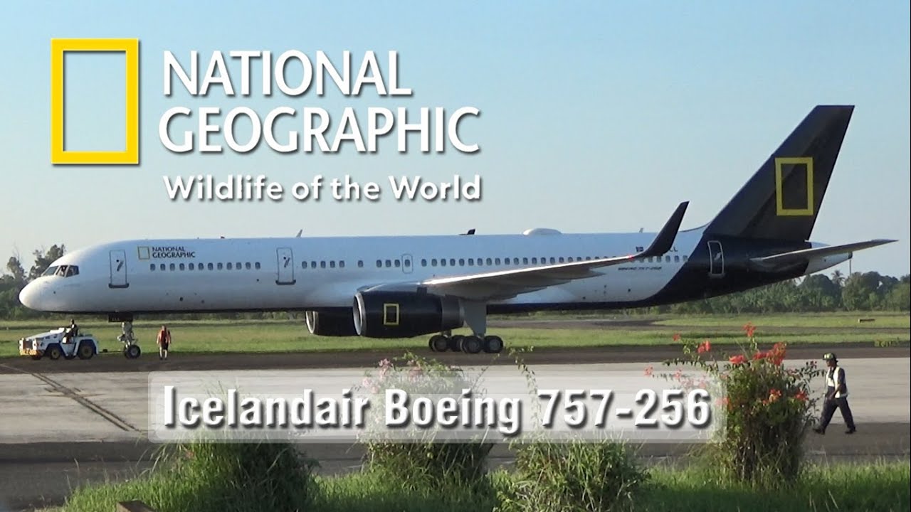 Plane Spotting @ Sandakan Airport =Icelandair National Geographic ...