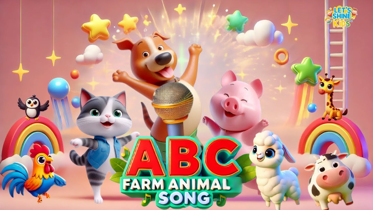 🎶 ABC Farm Animals Song – Fun Alphabet Adventure! 🐮🐷🐰 🎶 - YouTube