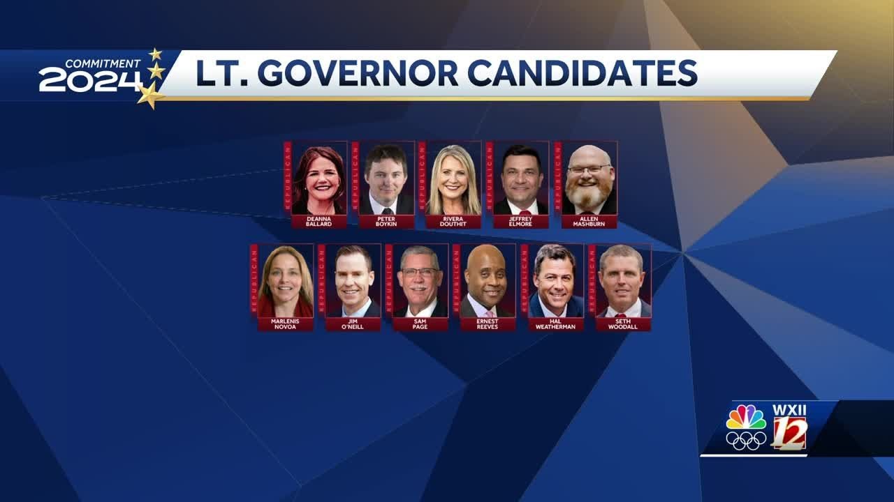 Crowded field in GOP primary for Lt. Governor. - YouTube
