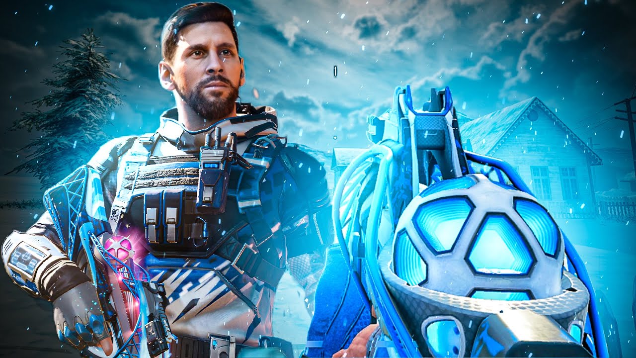 MESSI NO COD MOBILE + GAMEPLAY COM A CBR4 LENDÁRIA! (CBR4 TRELIÇA ...