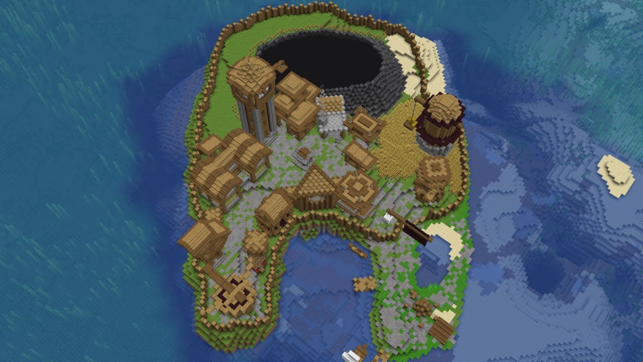 Minecraft: How to Build an Island Fort Base | Tutorial #9 - YouTube