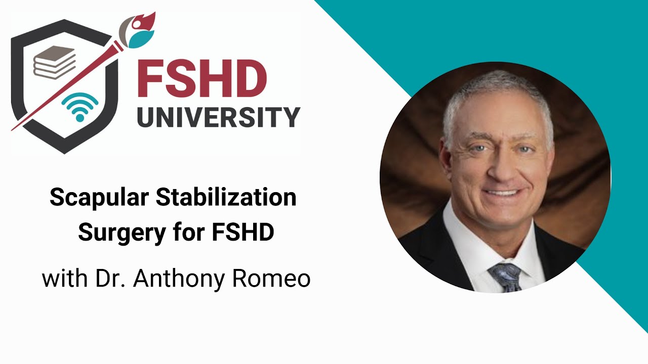 Scapular surgery for FSH muscular dystrophy - YouTube