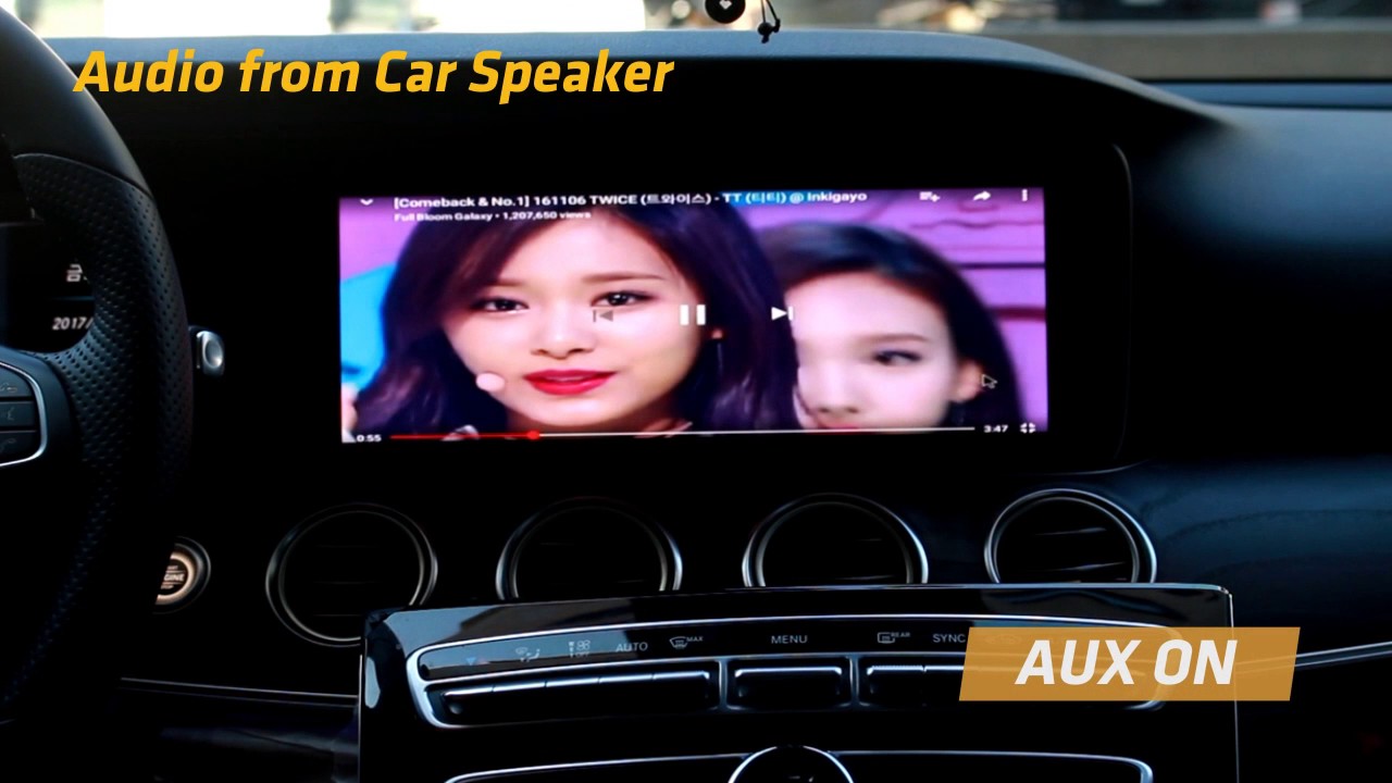 New E-CLASS W213 AUX SOLUTION (MB NTG 5 5 VIDEO-02) - YouTube