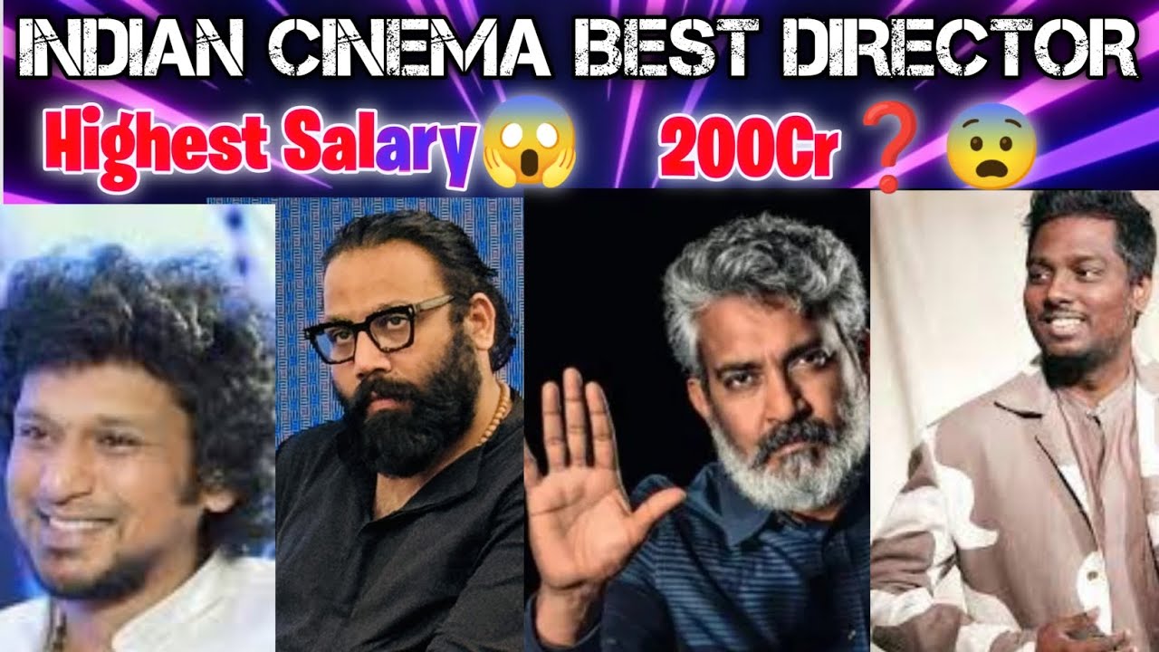 India’s Top 6 Highest Paid Directors 😲 Full Salary Breakdown! | Biggest ...