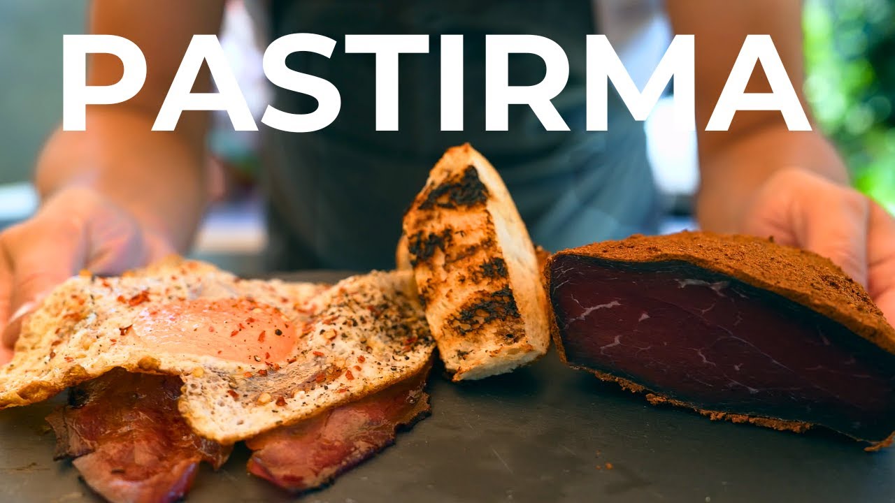 Make your own pastirma - Delicious Turkish dried meat - YouTube