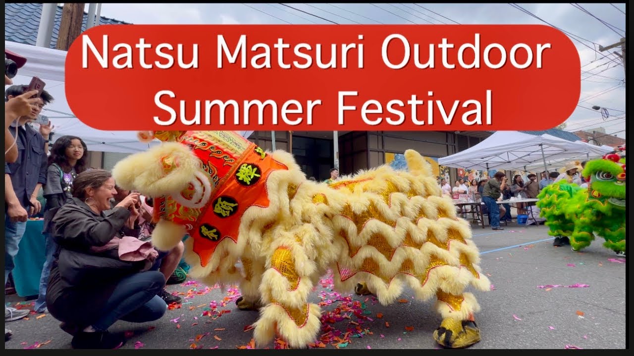 Natsu Matsuri Outdoor Summer Festival at Uwajimaya Seattle - YouTube