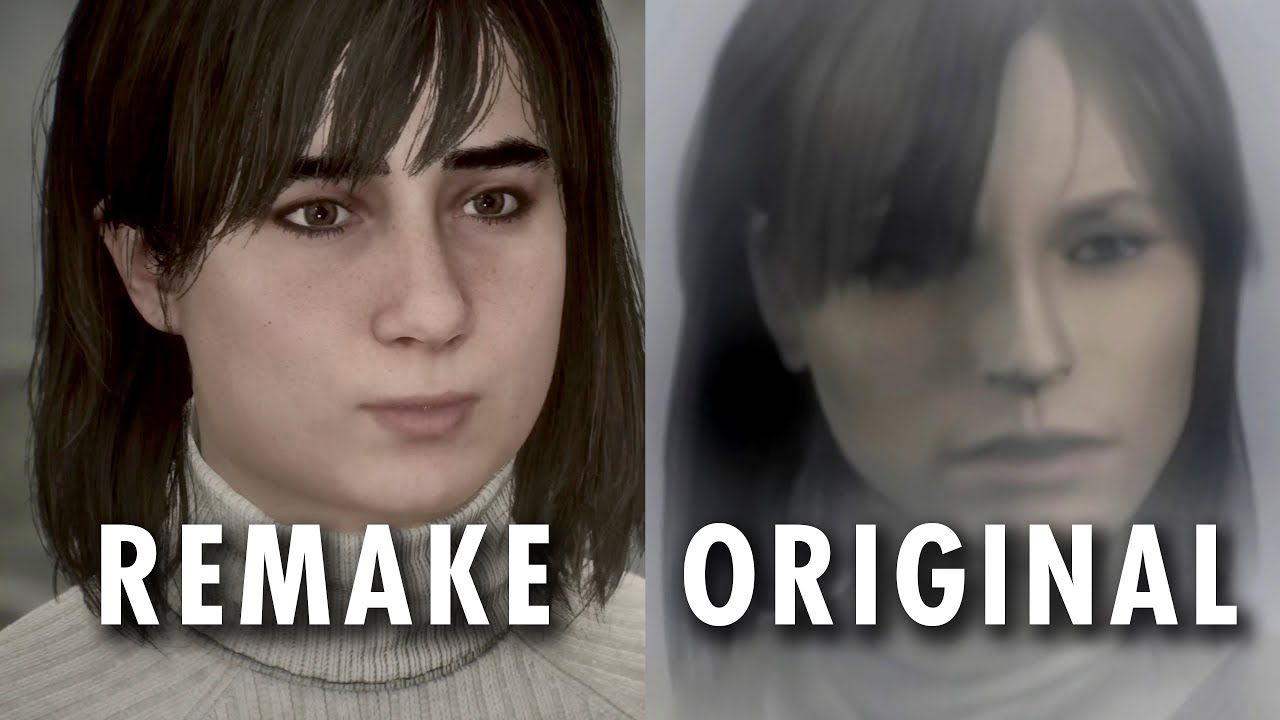 Silent Hill 2 REMAKE vs ORIGINAL - Graphics, Atmosphere and Voice ...