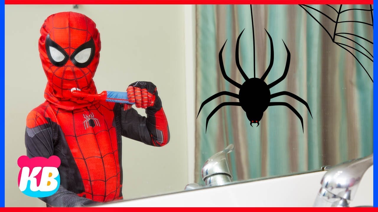 Spiderman’s Morning Routine in Real Life | Kamdenboy & Kyrabooo ...