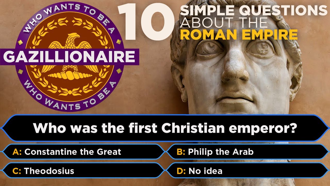 10 Simple Questions About the Roman Empire | Who Wants to Be a ...