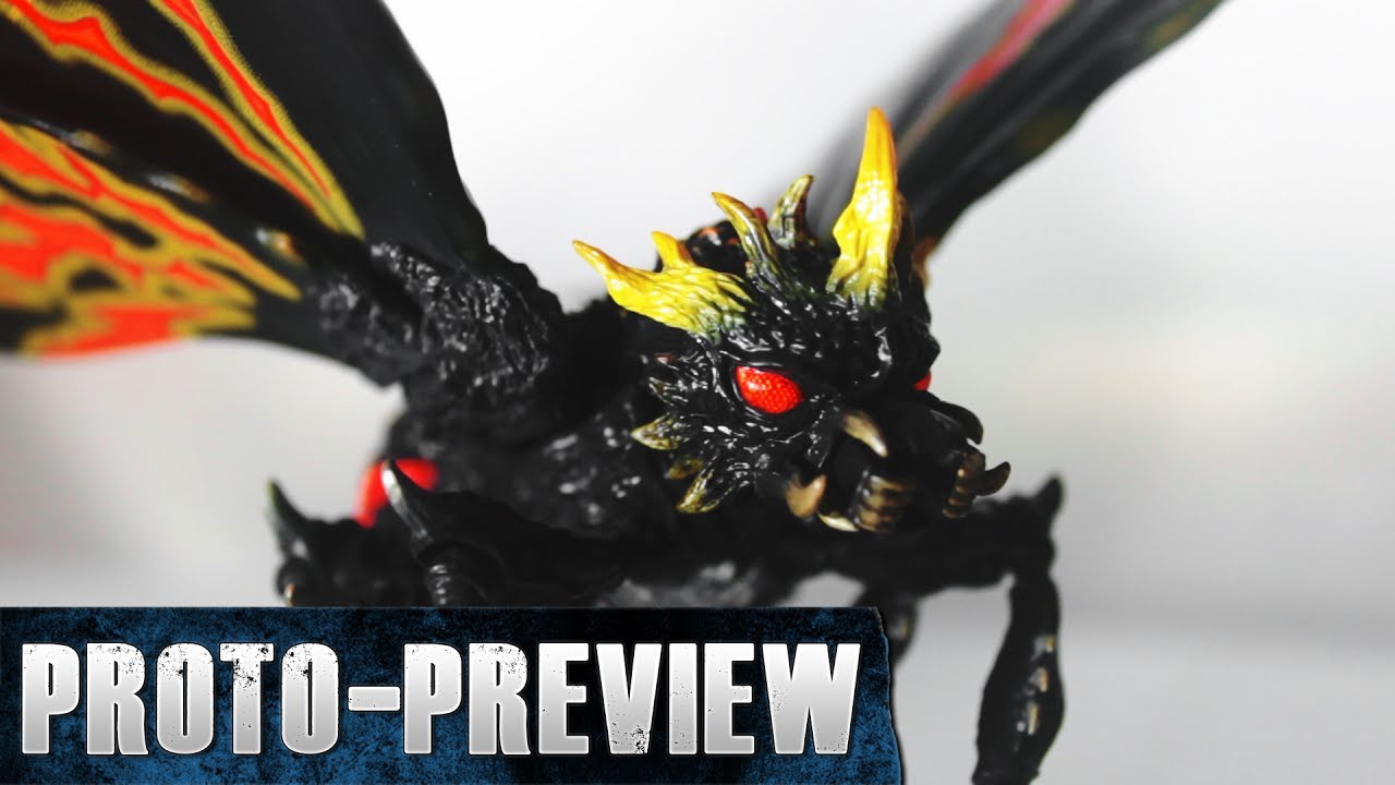 Proto-Preview: S.H.MonsterArts Battra (Adult Form) & Battra (Larva Form ...