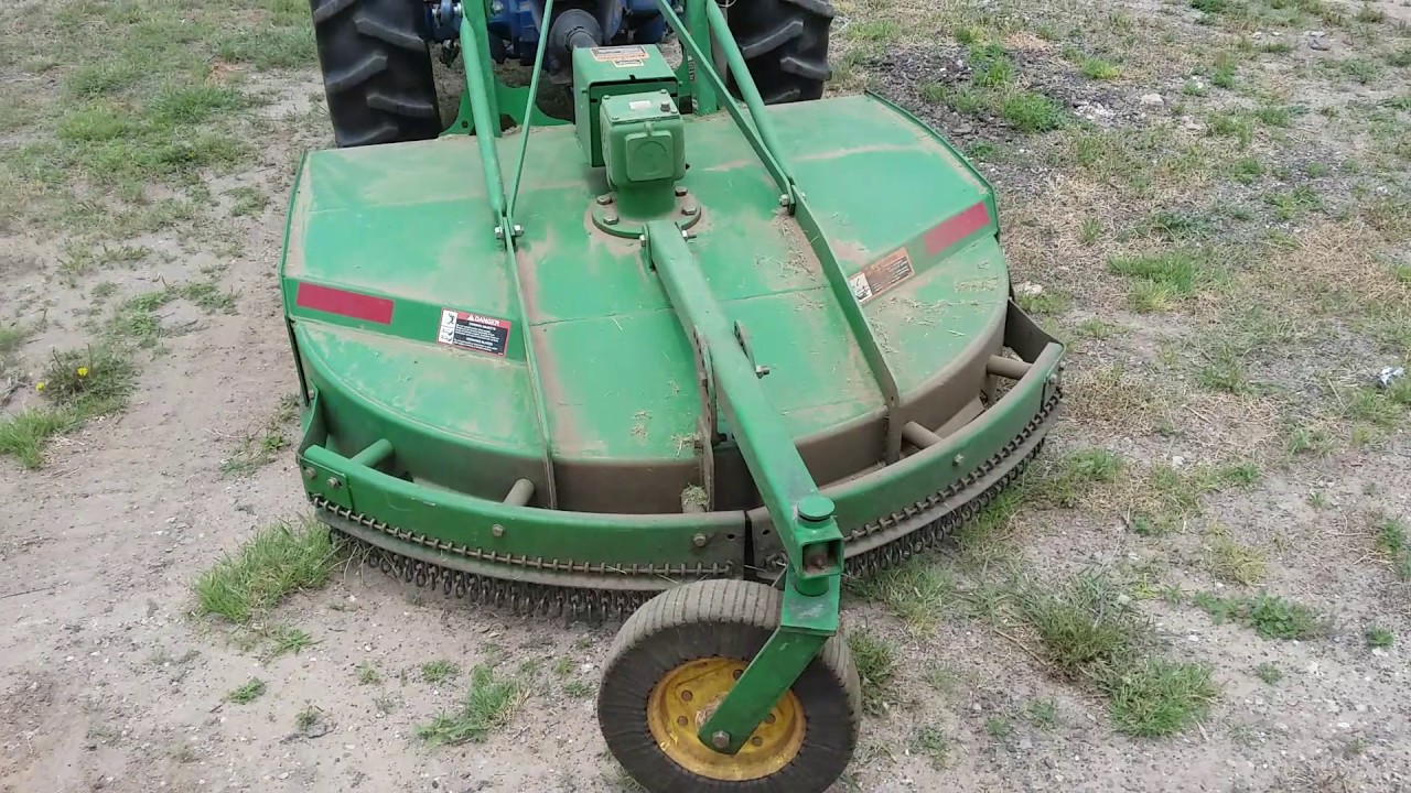 MX 5 John Deere Mower - YouTube