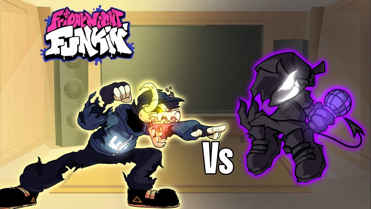 Friday night Funkin reacciona a Tabi Vs evil BF - YouTube
