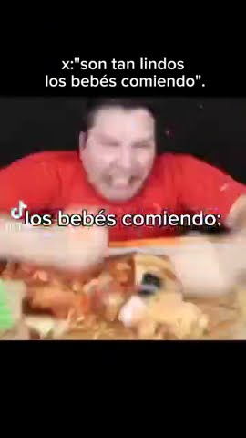 los bebes son tan lindos comiendo #humor #tiktok #fernan #cat # ...