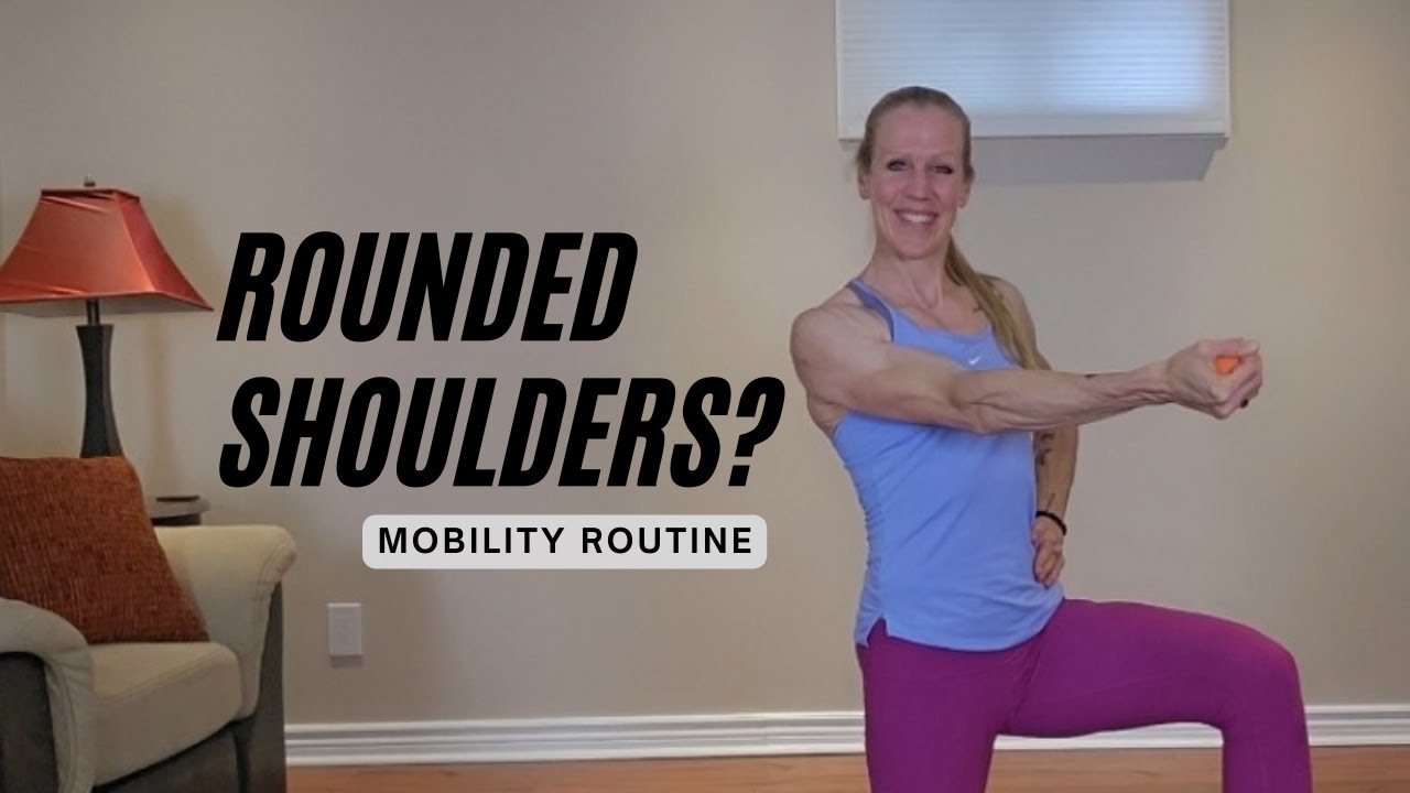 Upper Body Mobility Routine for Rounded Shoulders (25 minute FOLLOW ...