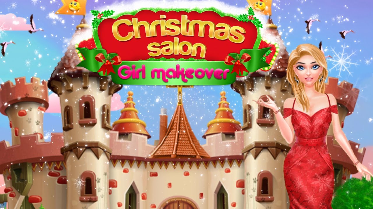 Christmas Salon Girl Makeover - iOS/Android Gameplay Trailer By Gameiva ...