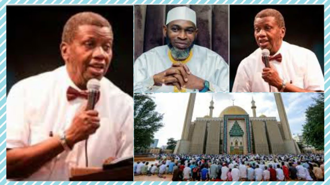 BREAKING: TENSION AS PASTOR ADEBOYE TO PREACH IN THE MOSQUE AS ISLAMIC ...