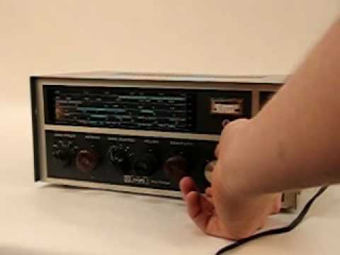 Allied Knight Star Roamer Shortwave Radio - YouTube