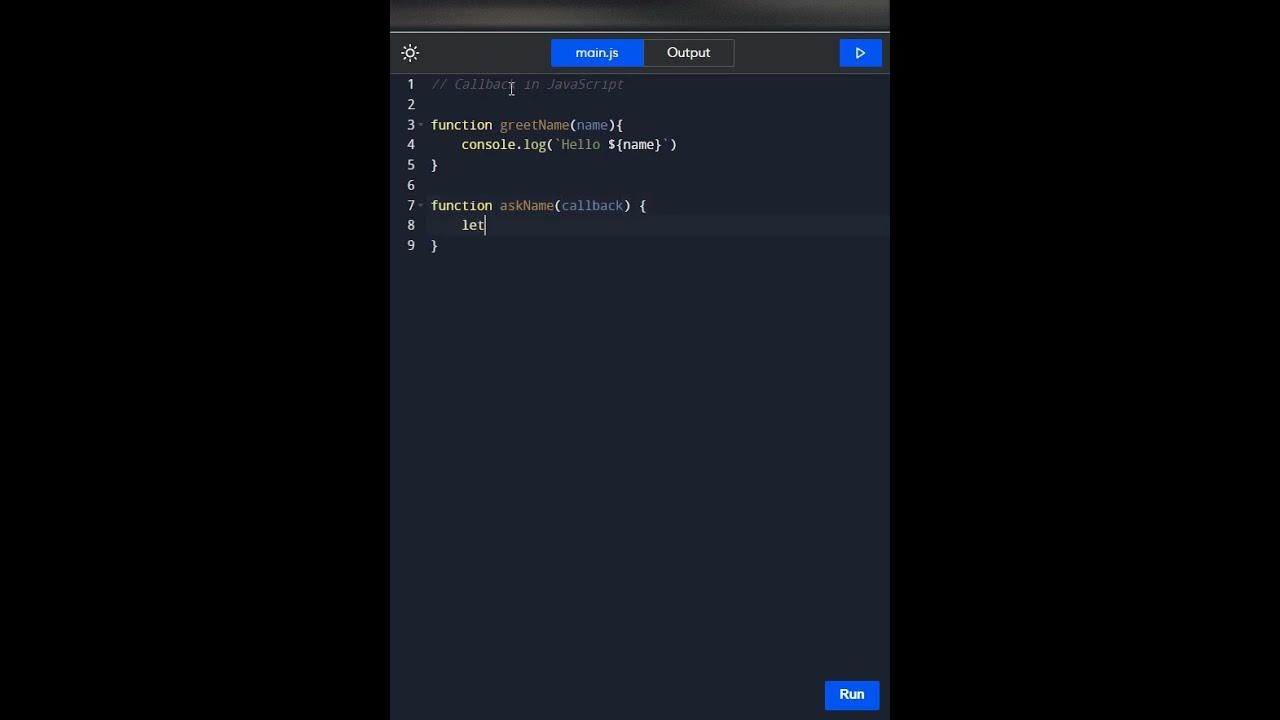 Javascript Callback Javascript Nodejs Reactjs Angular Interview